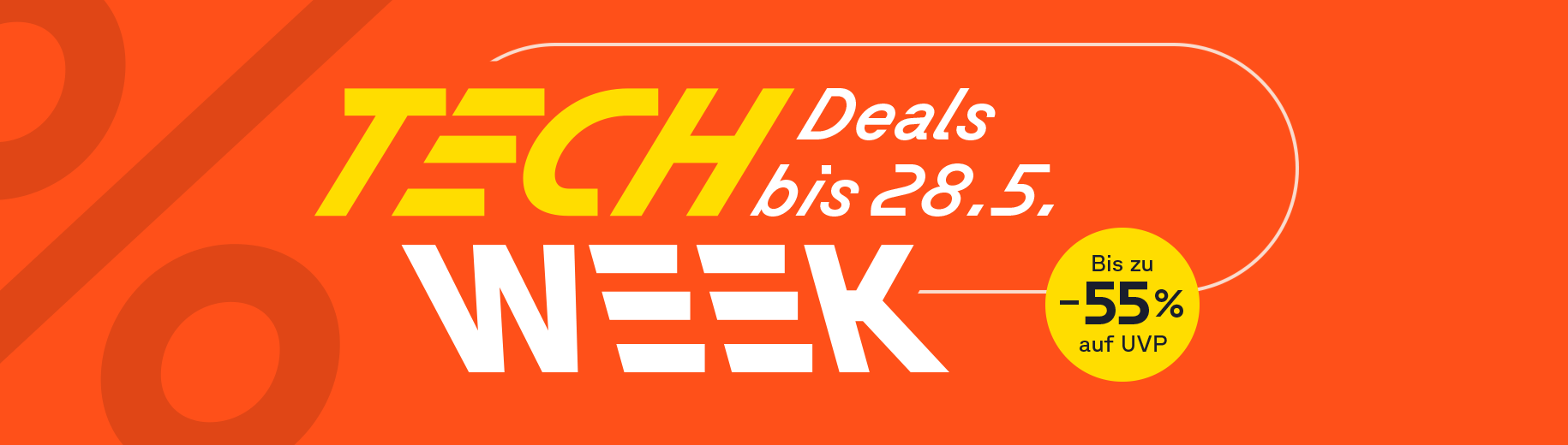 TECH WEEK: Technik besonders günstig kaufen